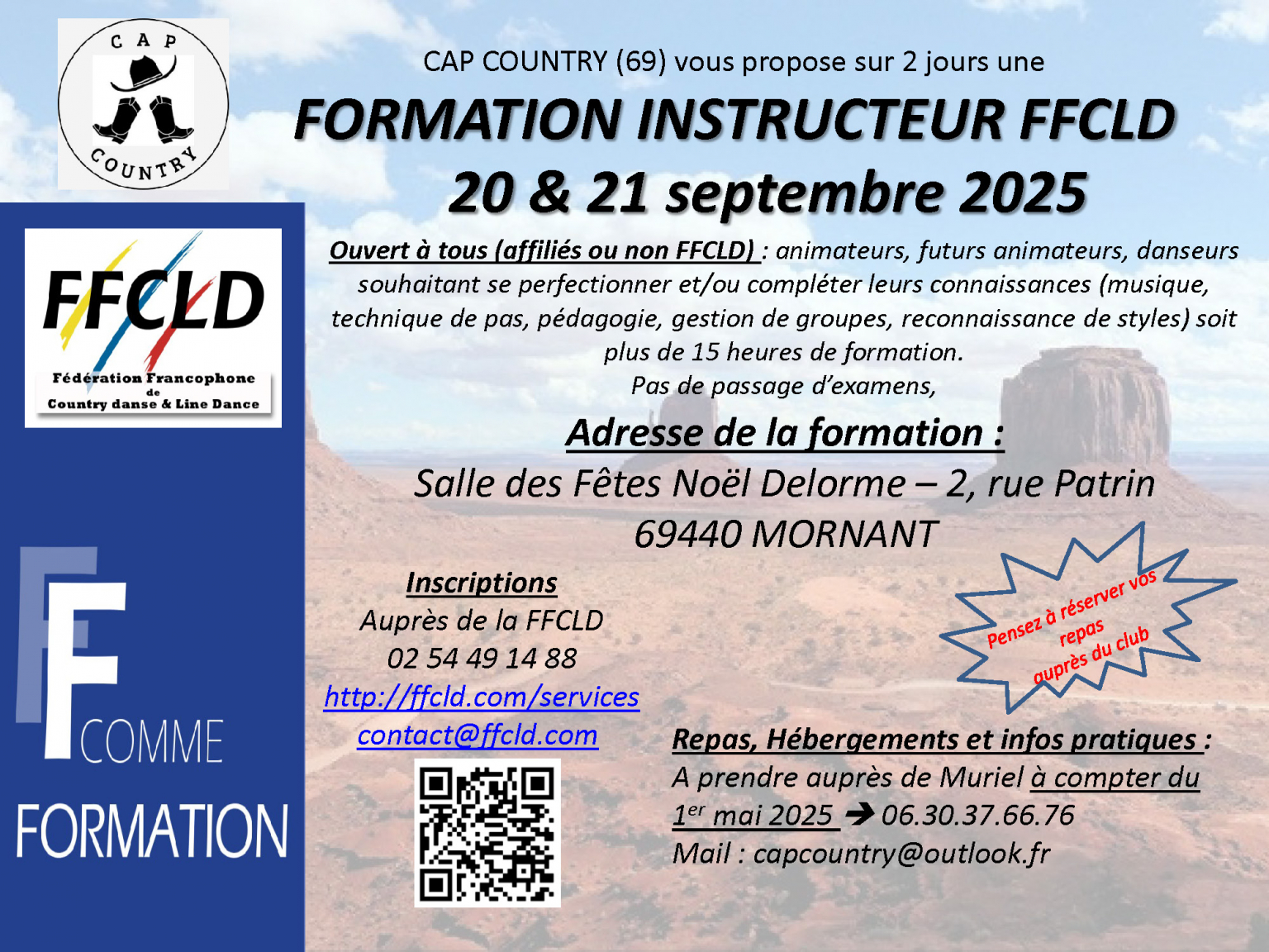 FFCLD – Fédération Francophone de Country dance et Line Dance